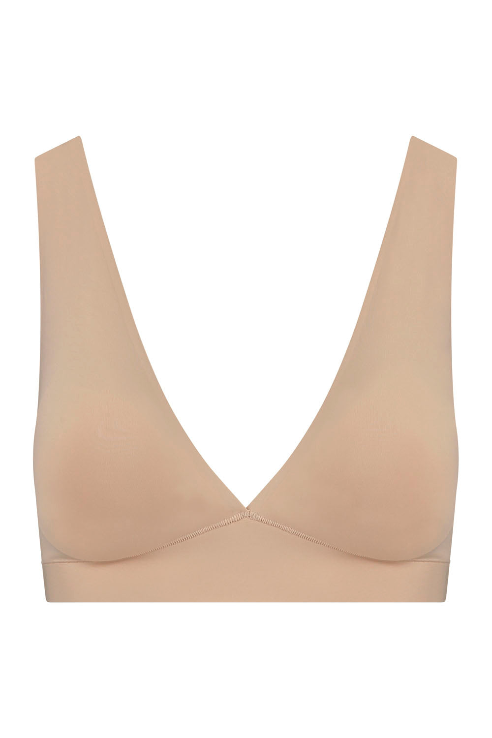 Bralette Escote en V Beige – Love Lust