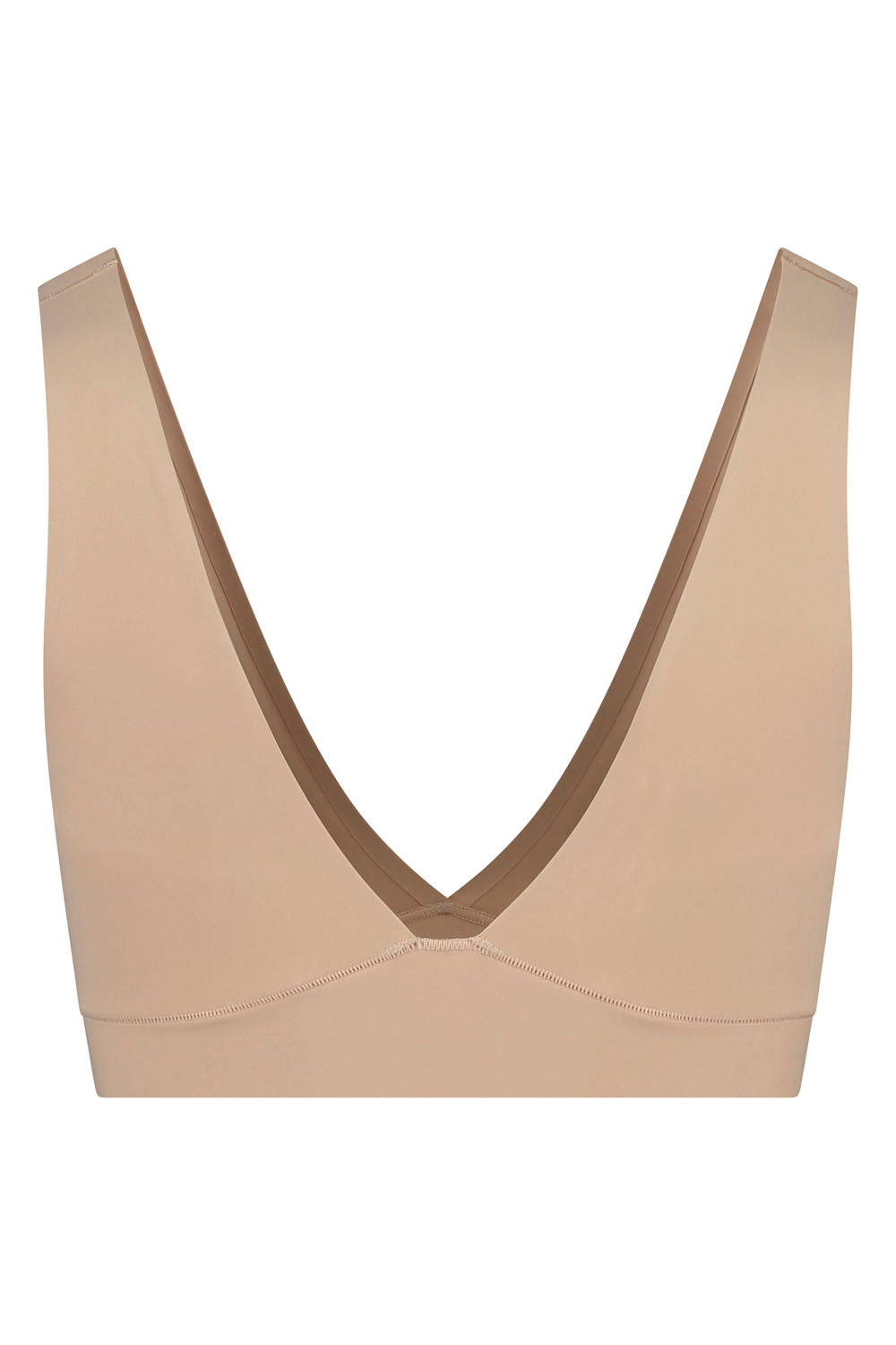 Bralette Escote en V Beige – Love Lust